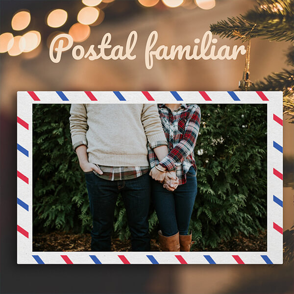 Postal familia | Plantillas de Genially